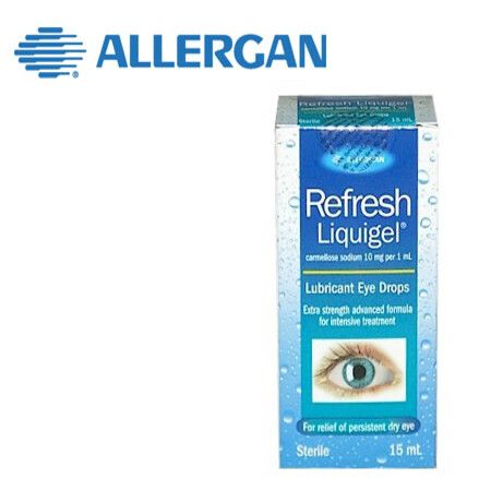 Allergan Refresh Liquigel Liquid Gel Lubricant Eye Drops 15ml