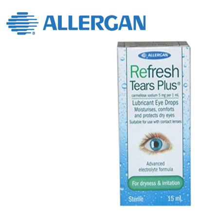 Allergan Refresh Tears Plus Lubricant Eye Drops 15ml
