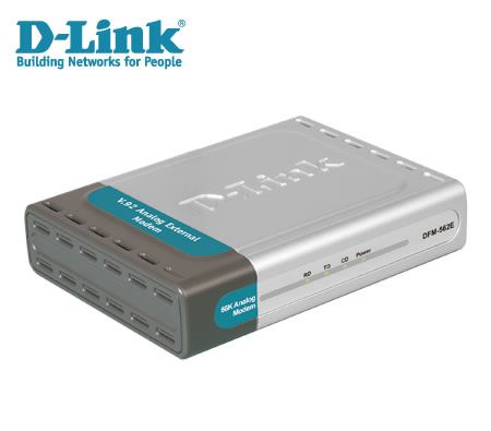 D-Link DFM-562E External 56K Voice and Data Modem