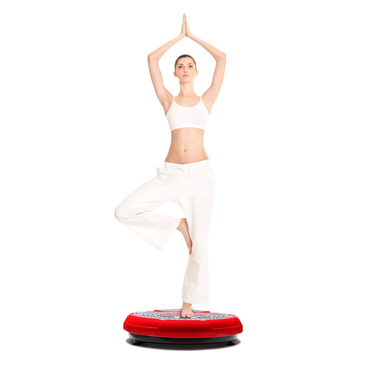 Genki 4th DIY Ultra Slim Vibration Machine Platform Red | Crazy Sales