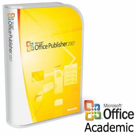 Microsoft Office Publisher 2007 Academic Edition Software