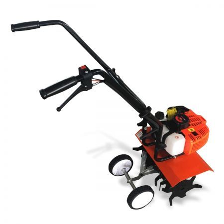 ArmorBilt 68CC Tiller Rotary Hoe 2 Stroke Garden Cultivator 4 Tine Mini