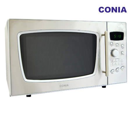 CONIA 21L Stainless Steel Microwave Oven - 800W