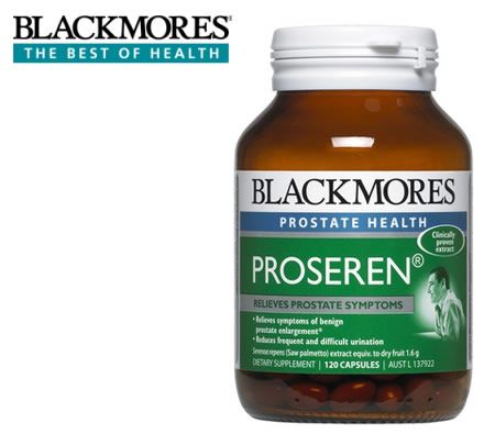 Blackmores Prostate Healthy Proseren 120 Capsules