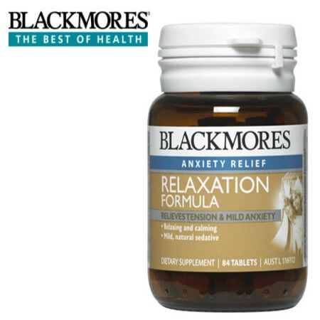 Blackmores Anxiety Relief Relaxation Formula 84 Tablets