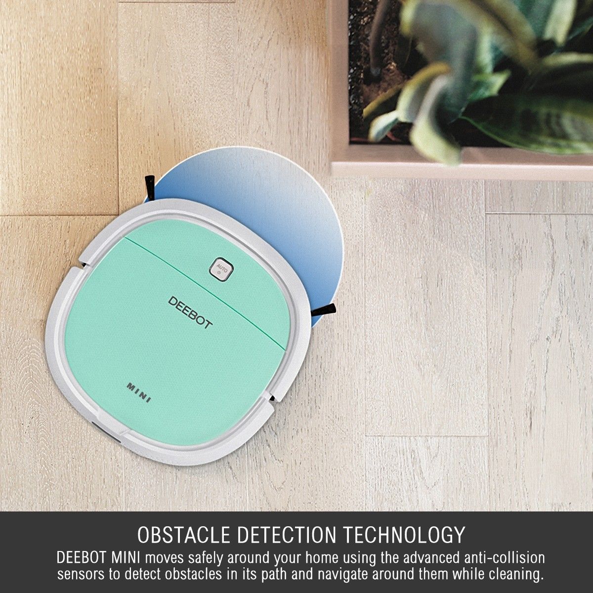 MINI 8 IN 1 Smart Motion DEEBOT Robot Vacuum Cleaner | Crazy Sales