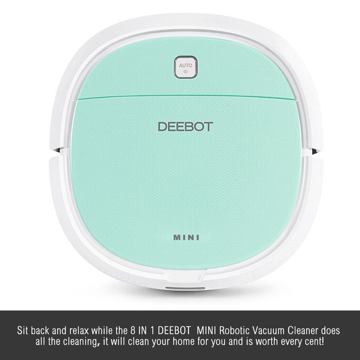 MINI 8 IN 1 Smart Motion DEEBOT Robot Vacuum Cleaner | Crazy Sales