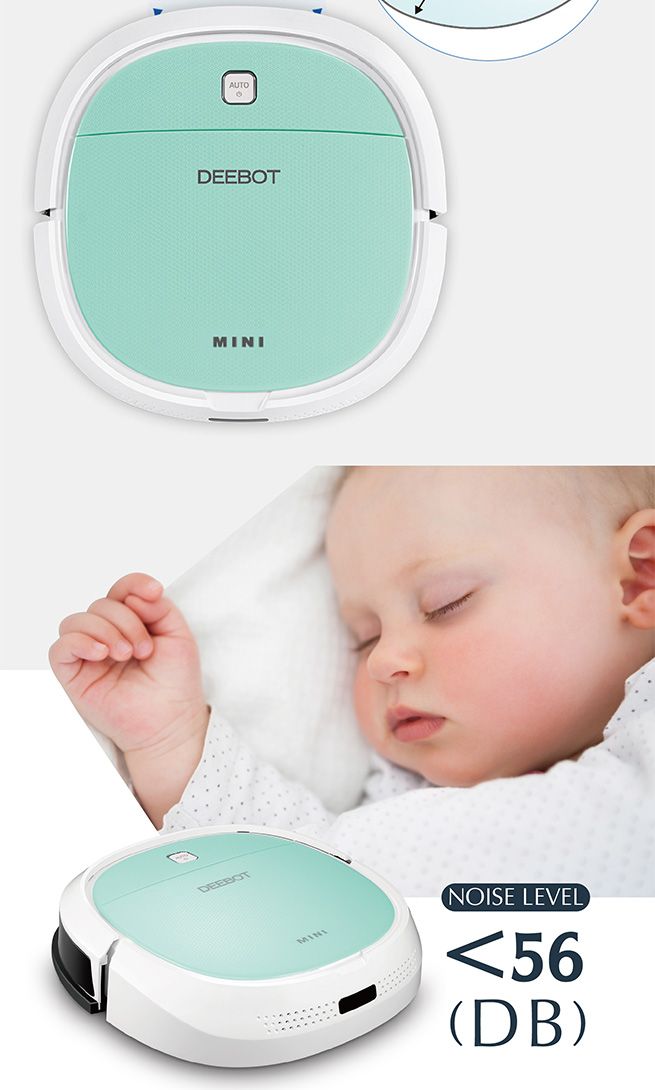 MINI 8 IN 1 Smart Motion DEEBOT Robot Vacuum Cleaner | Crazy Sales