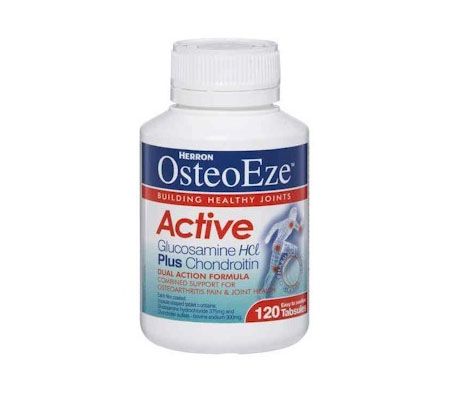 Herron OsteoEze Active Glucosamine Hcl Plus Chondroitin - 120 Tabsules