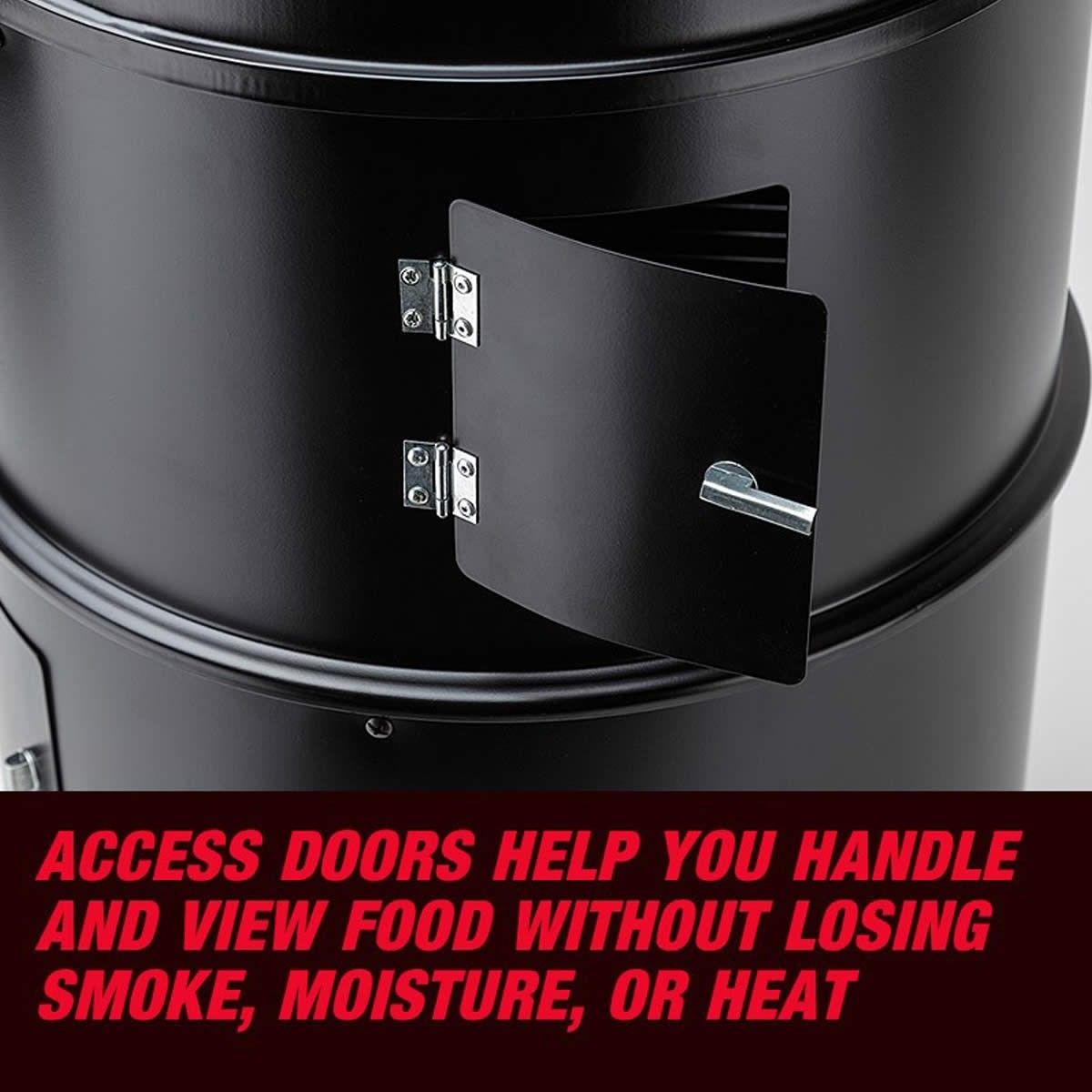 Euro-Grille 3in1 Portable Charcoal Smoker BBQ Grill Roaster | Crazy Sales