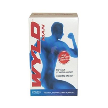 WYLD Man Enhance Stamina & Libido/Increse Energy 60 Tablets Natural ...