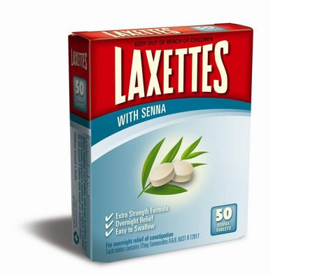 Laxettes Laxatives with Senna Extra Strength 50 Tablets - Overnight Relief