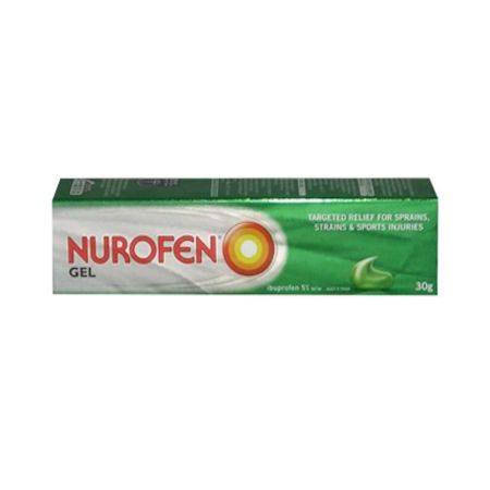 Nurofen Gel 30g - Targeted Relief for Sprains, strains & Sports Injuries