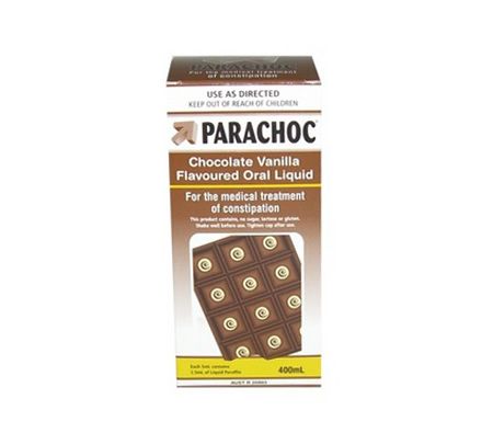 Parachoc Laxative Chocolate Vanilla Flavoured Oral Liquid 400ml for ...