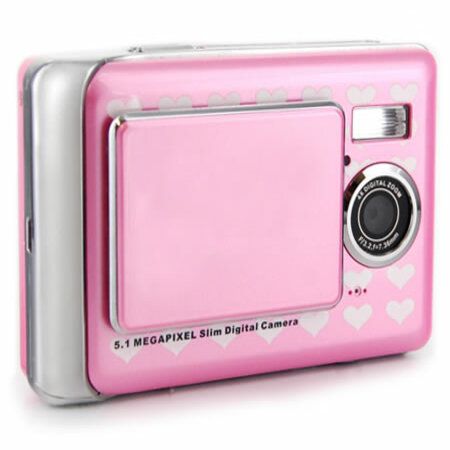 5.0MP CMOS Sensor Slim Digital Camera / Web Camera / Storage Device ...