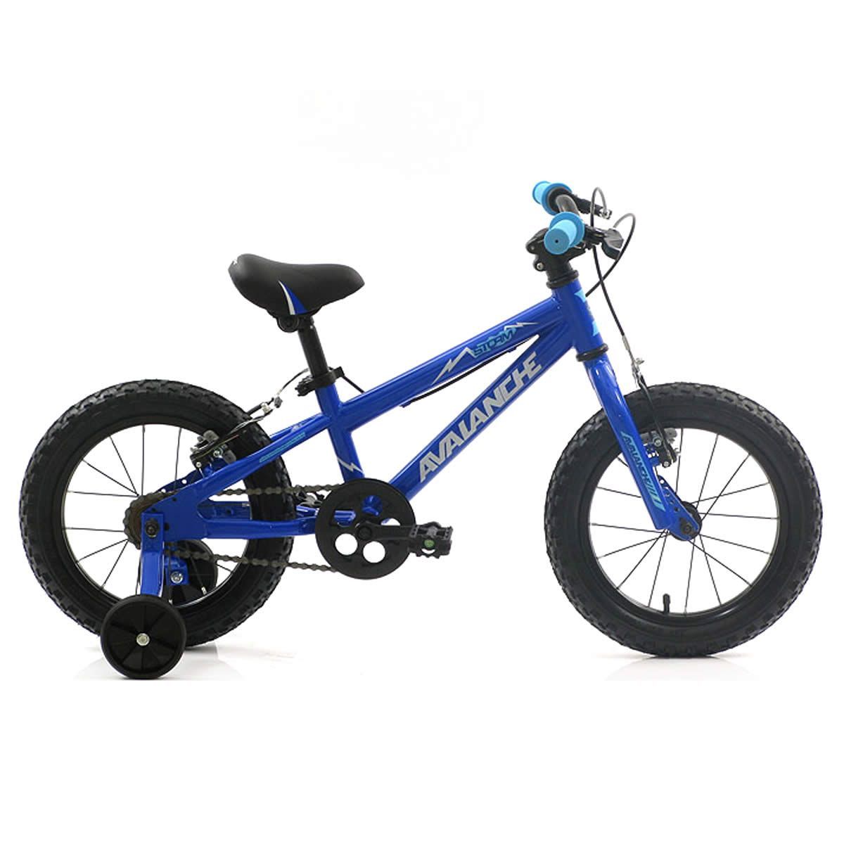 Avalanche Storm Bike 14" Boys Bicycle - Blue