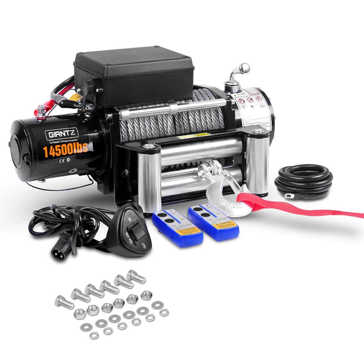 Giantz 12V 14500lbs Electric Winch