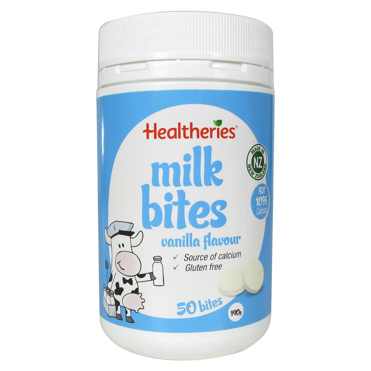Healtheries Milk Bites Vanilla Flavour 50 Bites BEST BEFORE SEP 2017