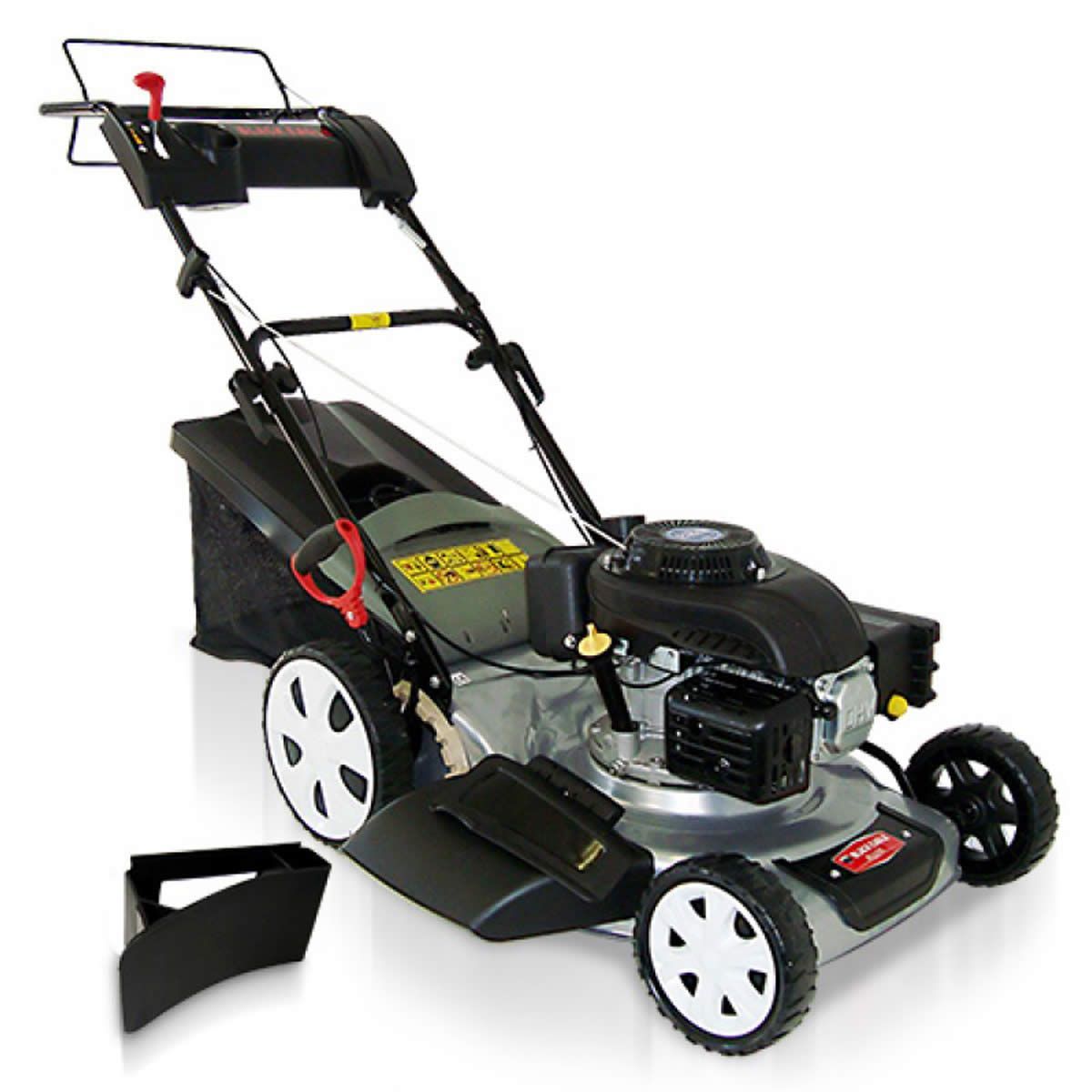 Black Eagle 18" Self Propelled Lawn Mower 158cc Engine 4 Stroke Mulch ...