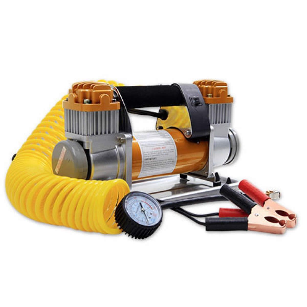 12V 150L/Min Portable Solid Heavy Duty Air Compressor with Hard Carry Case