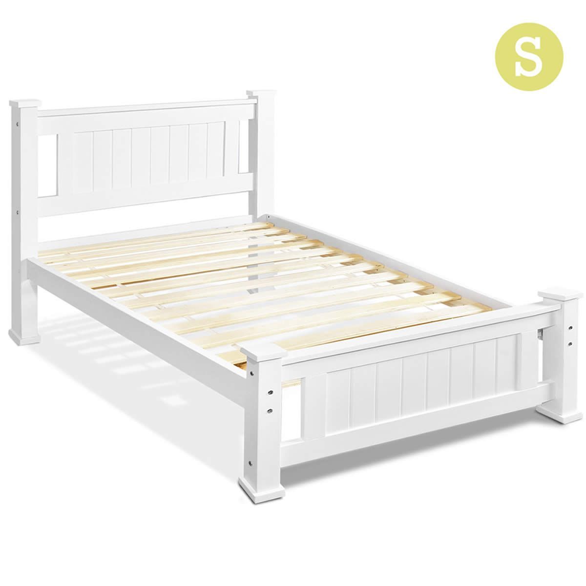 Pine Wood Bed Frame - Single