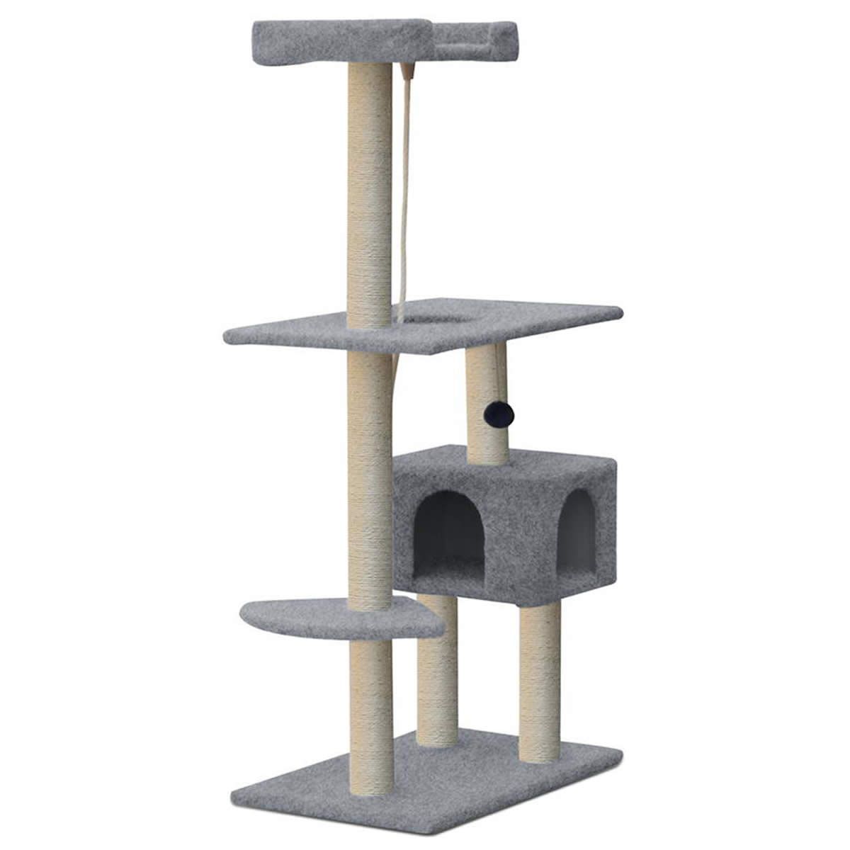 145cm Tall Cat Tree Climbing Scratching Post