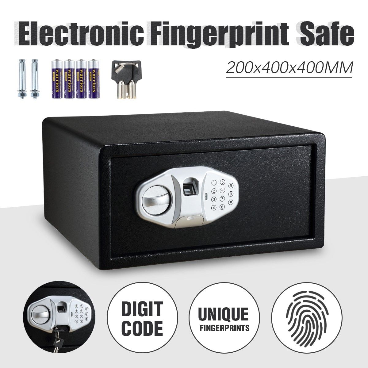 Electronic Fingerprint Safe Digital Lock Security Safe