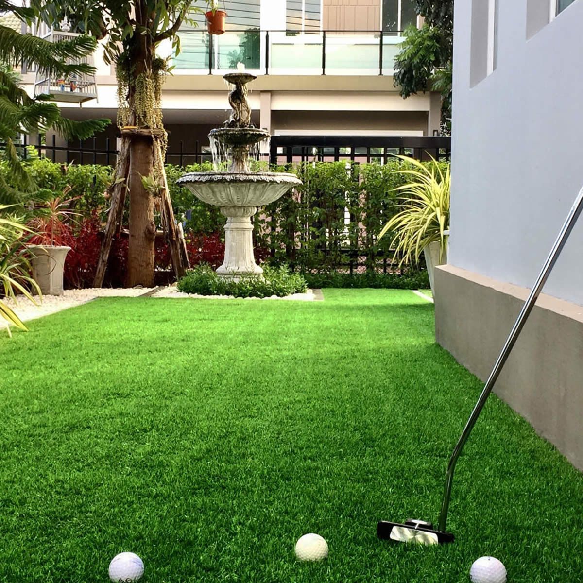 Artificial Grass 5 SQM Synthetic Artificial Turf Flooring 30mm - Green ...