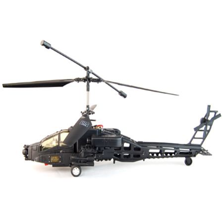 2-Channel Apache AH-64 II Radio Remote Control RC Double Propeller ...