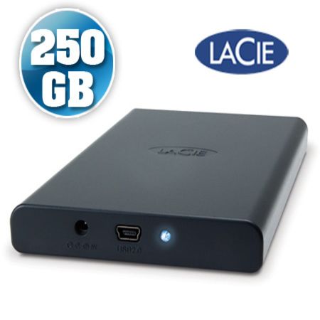 LaCie Mobile Disk 250GB Hi-Speed USB 2.0 Hard Disk Drive