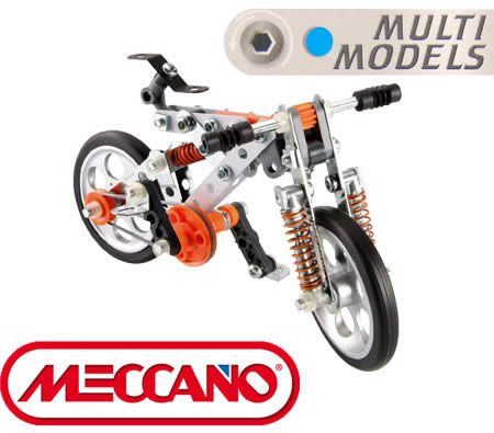 Meccano Multi Bike Bicycle Models - 5 Model Set