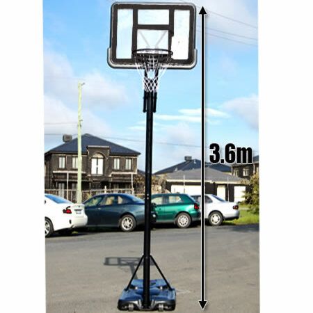 Portable Height Adjustable Basketball Ring With Spring Loaded System ...