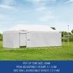 OGL 3x9M Pop up Outdoor Gazebo Folding Tent Waterproof Marquee Canopy ...