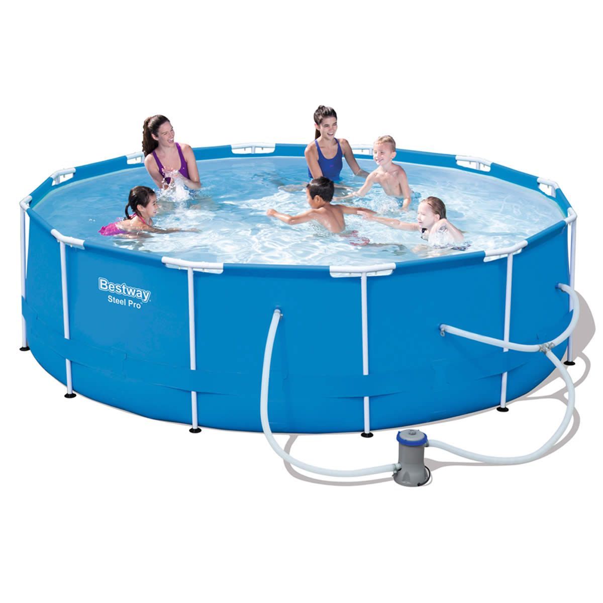 Bestway Steel Pro Round Frame Pool 100CM