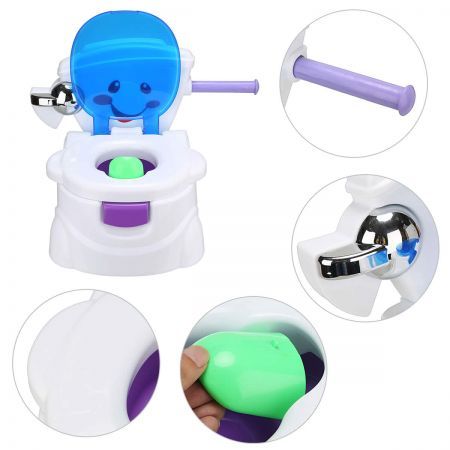 2-in-1 Toddler Baby Toilet Training Music Potty Trainer Seat | Crazy Sales