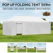 OGL 3x9M Pop up Outdoor Gazebo Folding Tent Waterproof Marquee Canopy ...