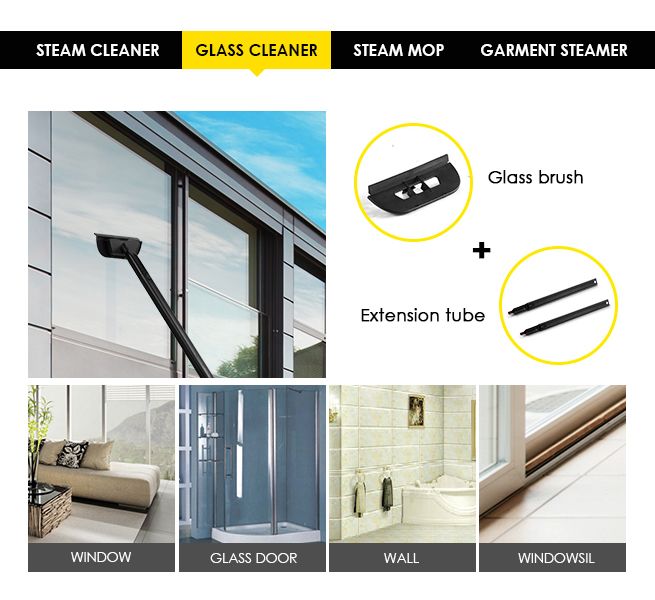 Maxkon Home High Pressure Carpet Floor Window Steam Cleaner w/Indicator ...