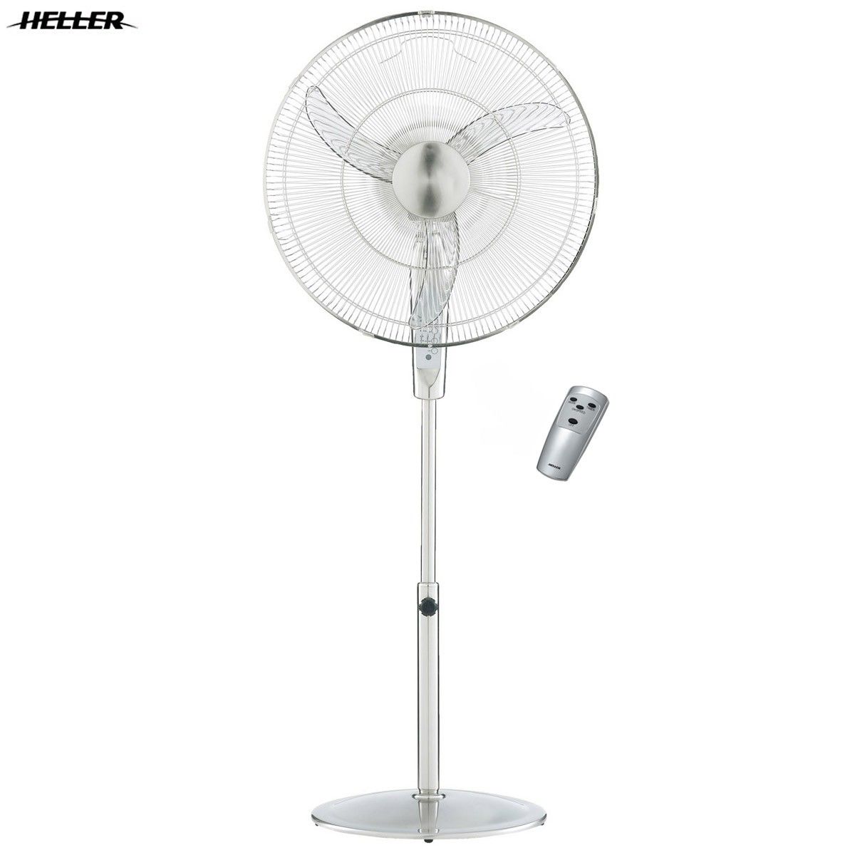 Heller 50cm High Velocity Pedestal Fan with Remote Control