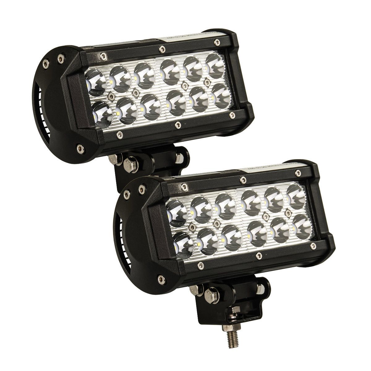 7" 36W LED Work Light X2 Waterproof