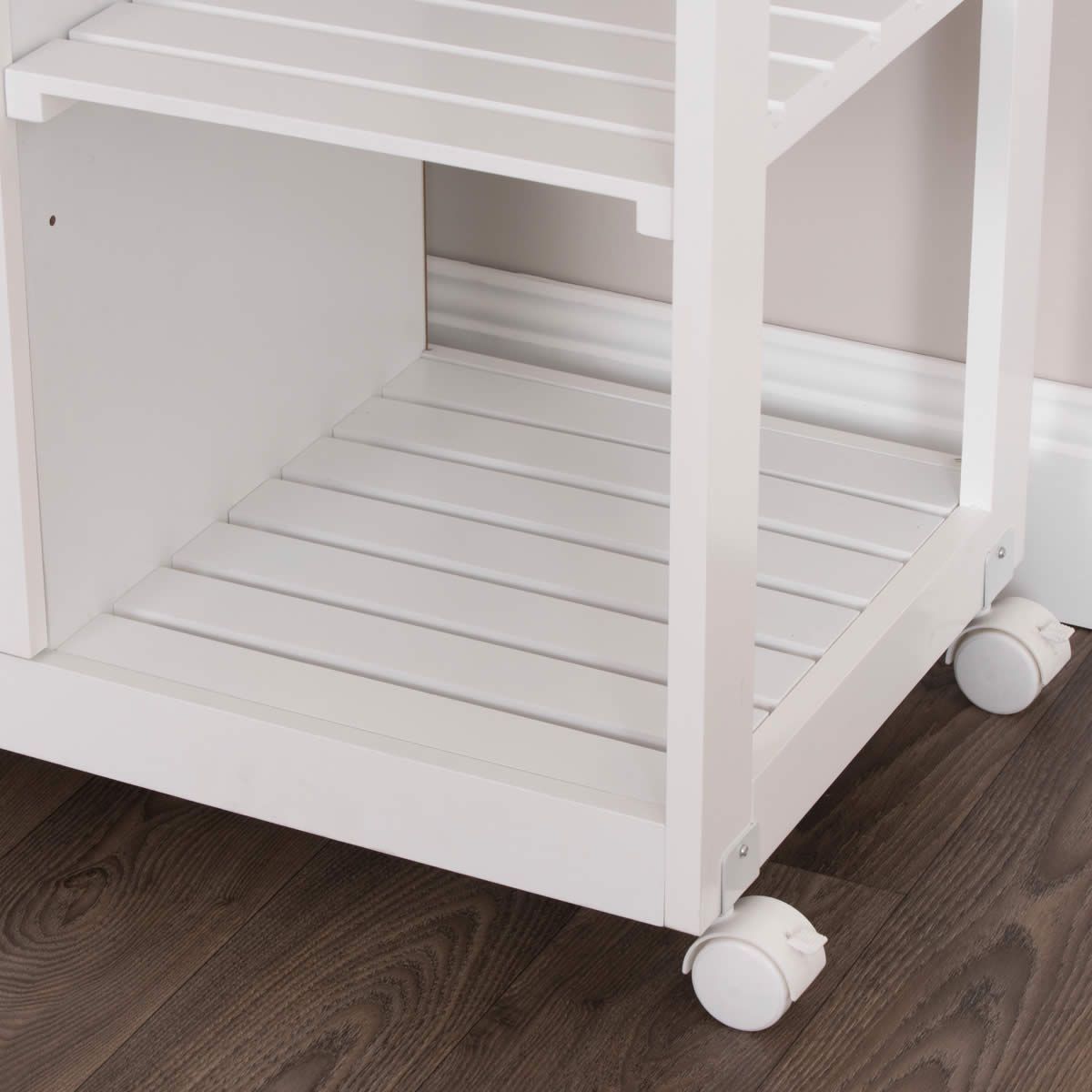 Kitchen Trolley With Stainless Steel Counter Top | Crazy Sales