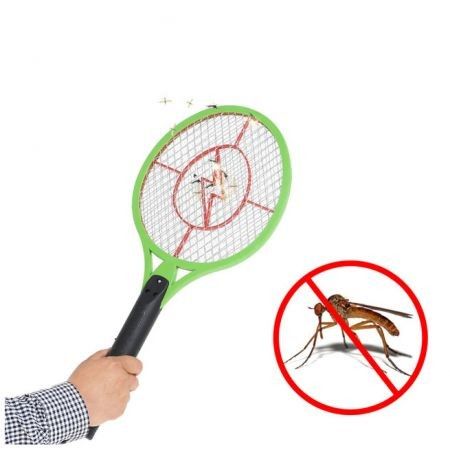Electric Mosquito Swatter Insect Pest Bug Fly Mosquito Killer Racket 2 ...