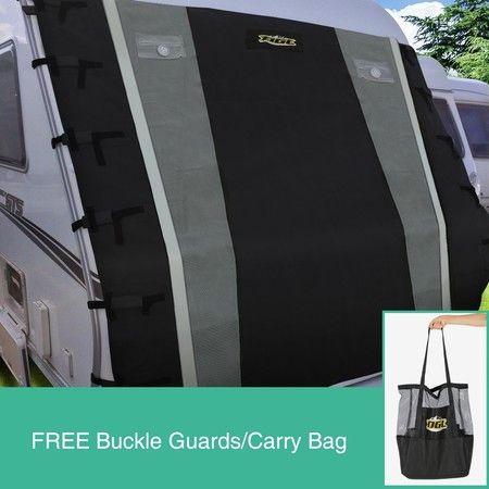 Caravan Front Window Cover Waterproof Towing Protection Universal w ...