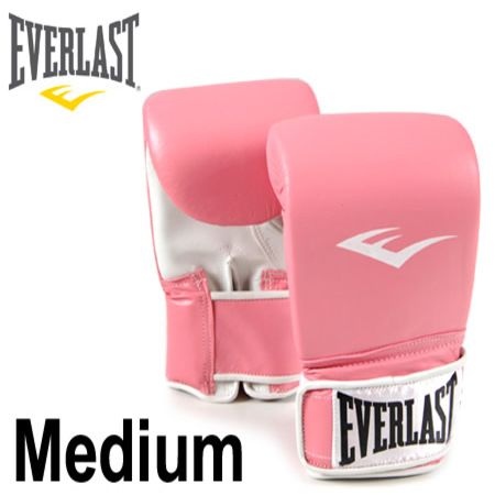 Everlast Womens Advanced Leather Heavy Bag Boxing Training Gloves ...