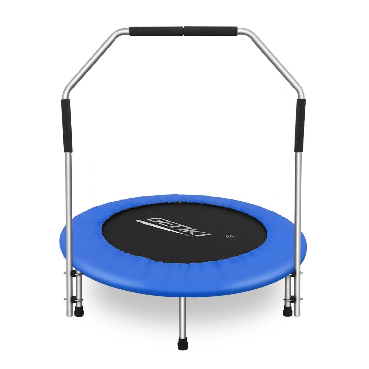 Genki 40" Kids Mini Round Trampoline Indoor Outdoor Exercise Rebounder ...