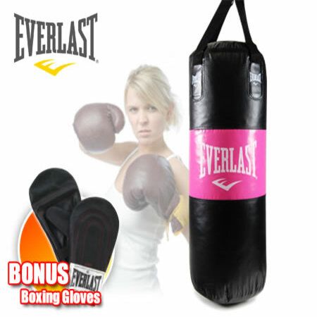 Everlast Pink Punching Bag Kit | semashow.com