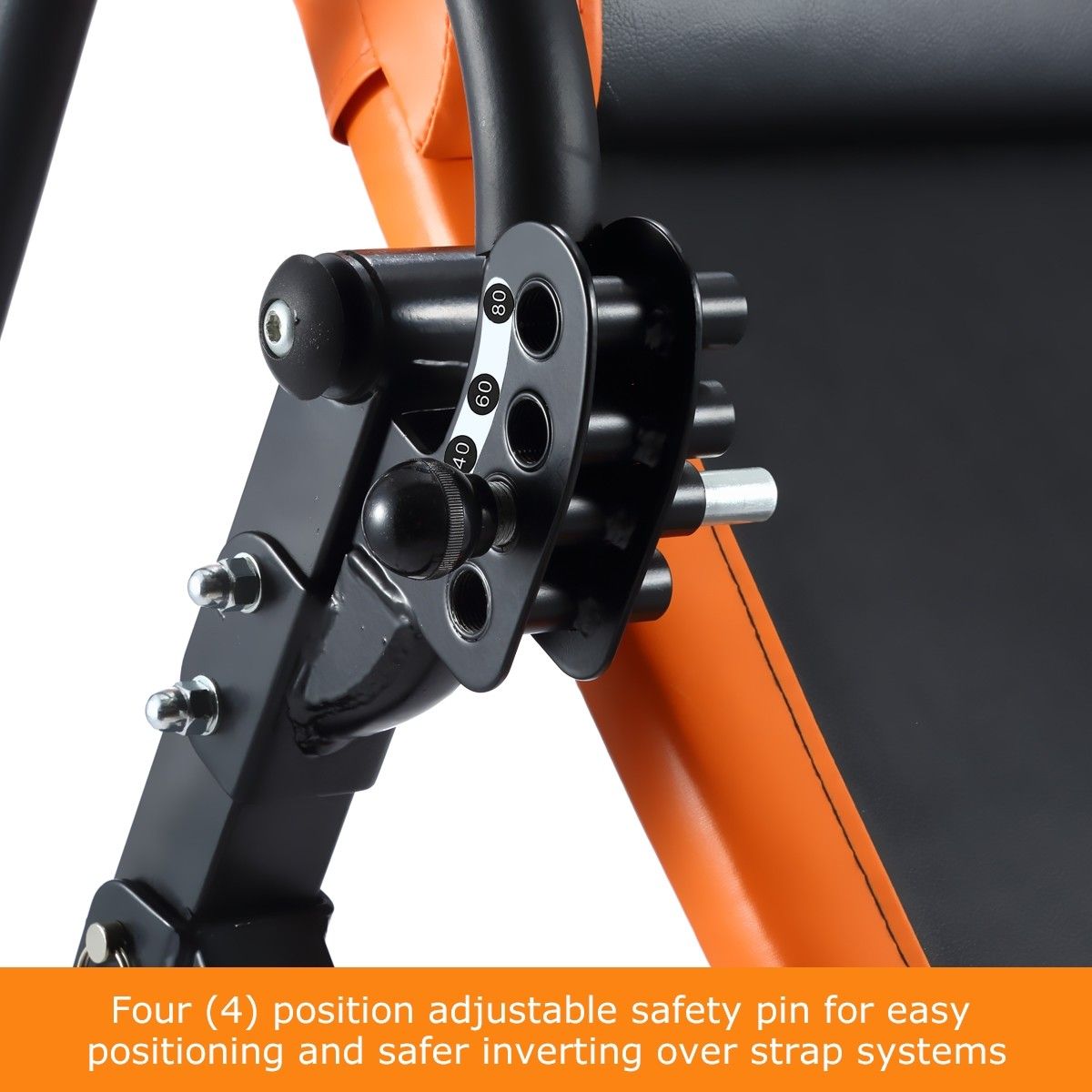 Adjustable Inversion Table Foldable Gravity Back Stretcher Inverter w ...