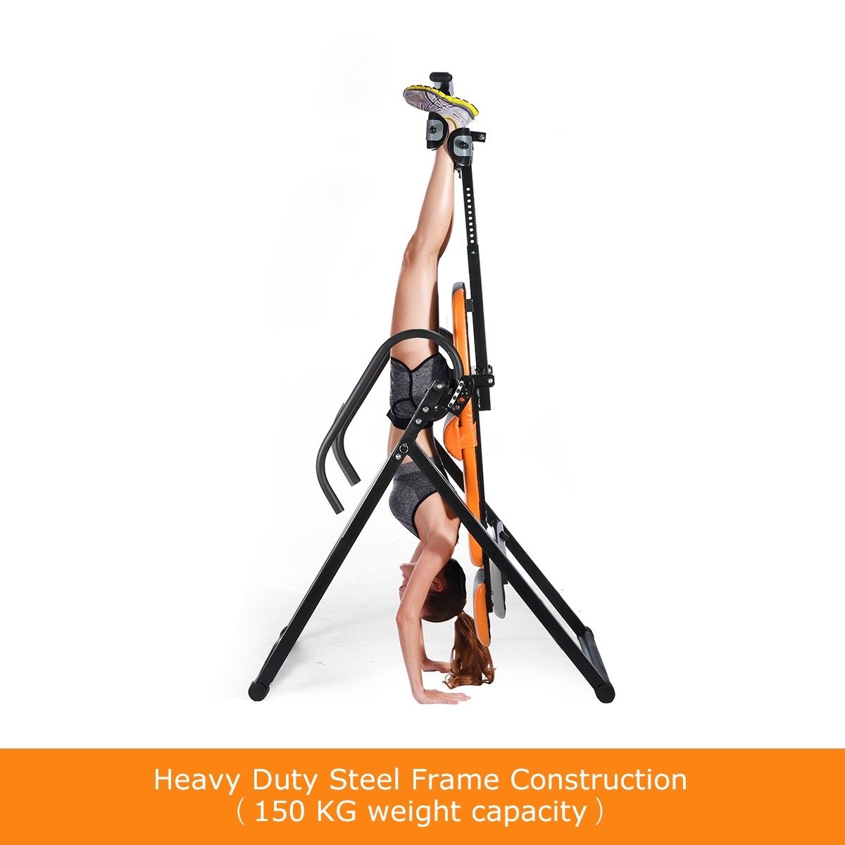 Adjustable Inversion Table Foldable Gravity Back Stretcher Inverter w ...