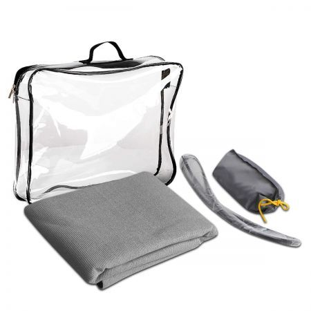 3.4x1.8m Car Privacy Screen - Grey