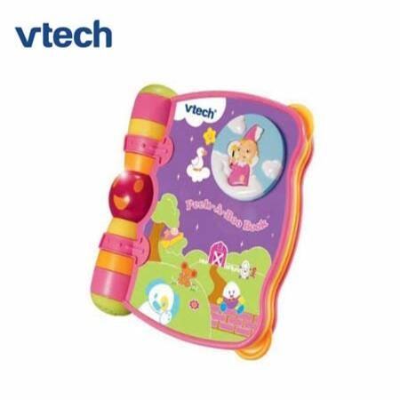 Vtech Baby Peek-A-Boo Book Sing-Along Nursery Rhyme Music Book - Pink
