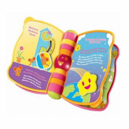 Vtech Baby Peek-A-Boo Book Sing-Along Nursery Rhyme Music Book - Pink ...